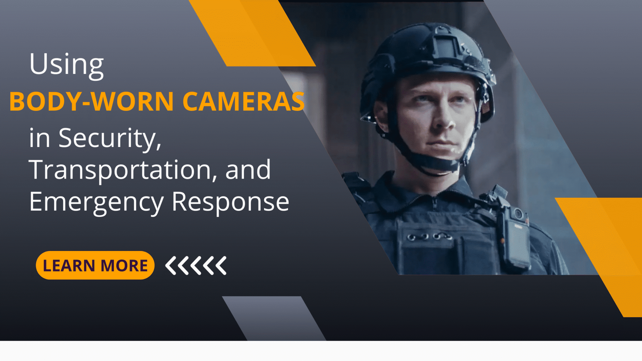 Using Body-Worn Cameras In Security, Transportation, And Emergency ...